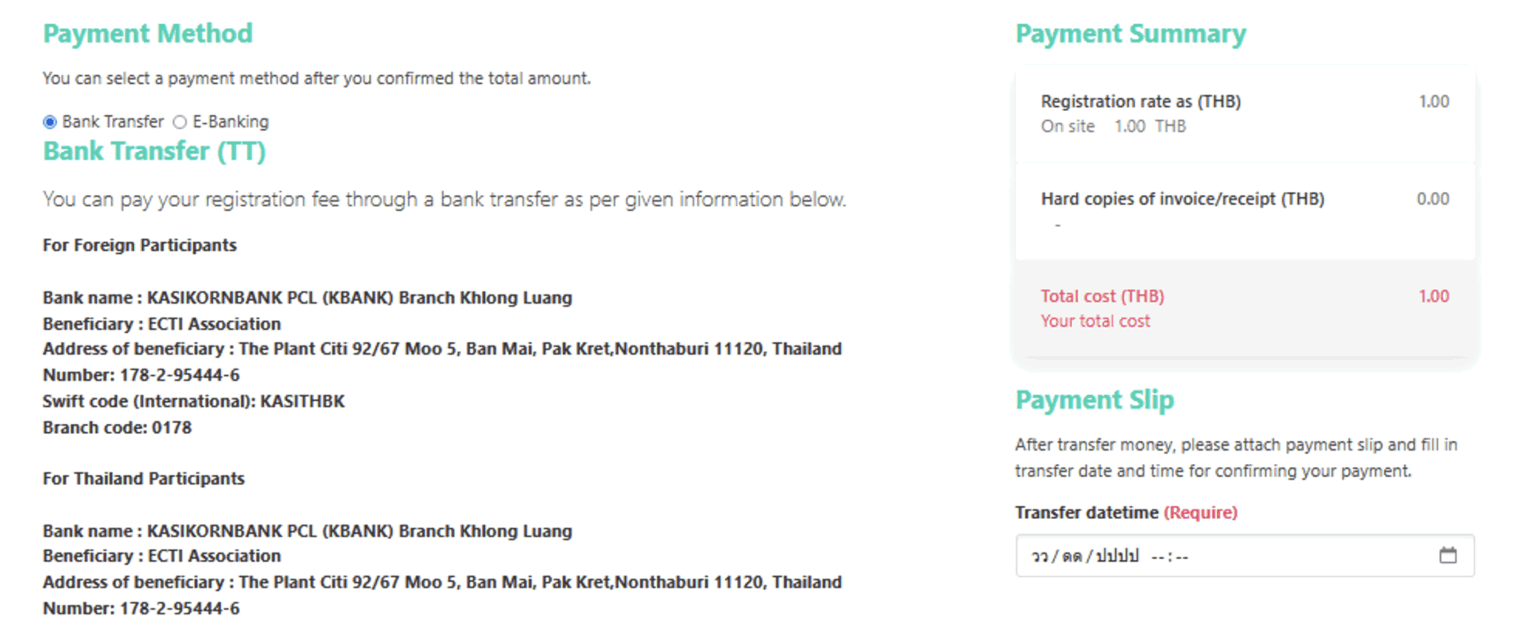 Registration and Payment – ITC-CSCC 2026 – The 41st International ...